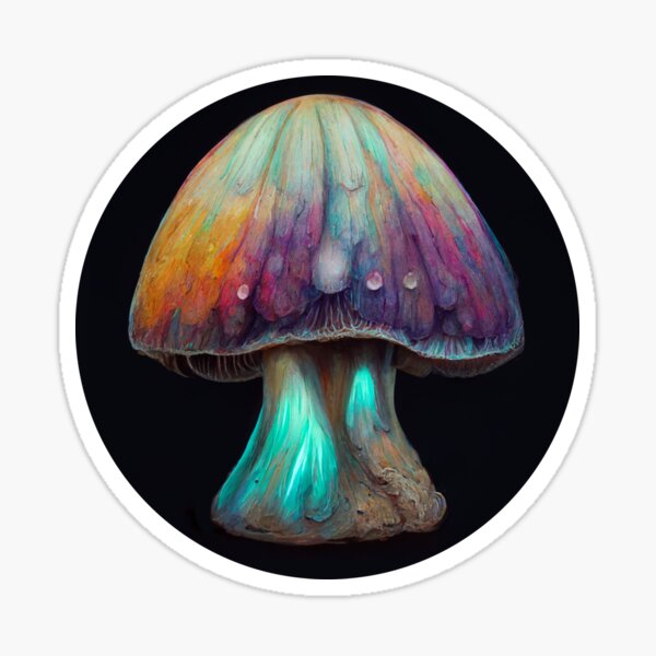 "Magic Mushroom" Sticker for Sale by lensman888 | Redbubble