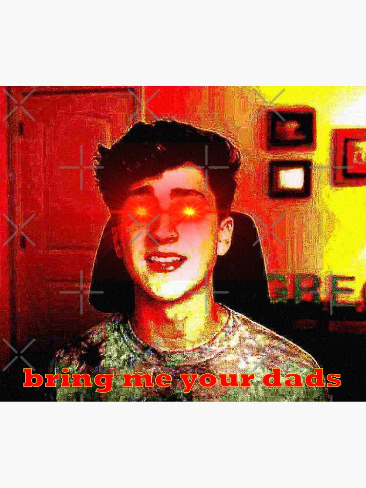 "Danny Gonzalez (Bring Me Your Dads)" Sticker for Sale by samsmalls ...