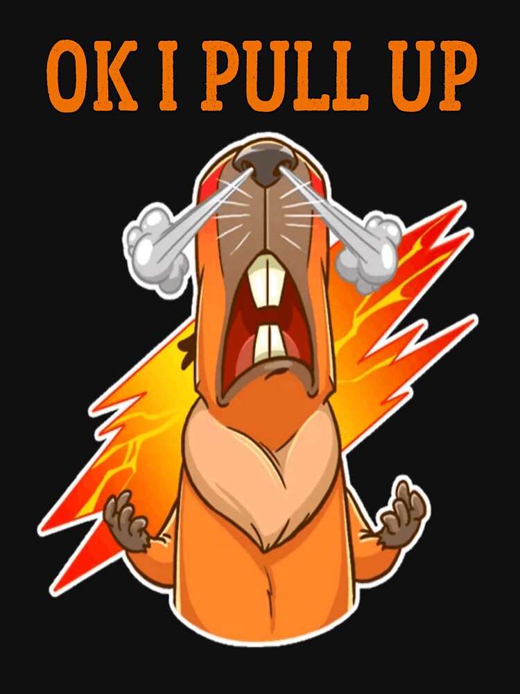 "Ok I Pull Up Capybara power " T-shirt for Sale by Storeghost1 ...