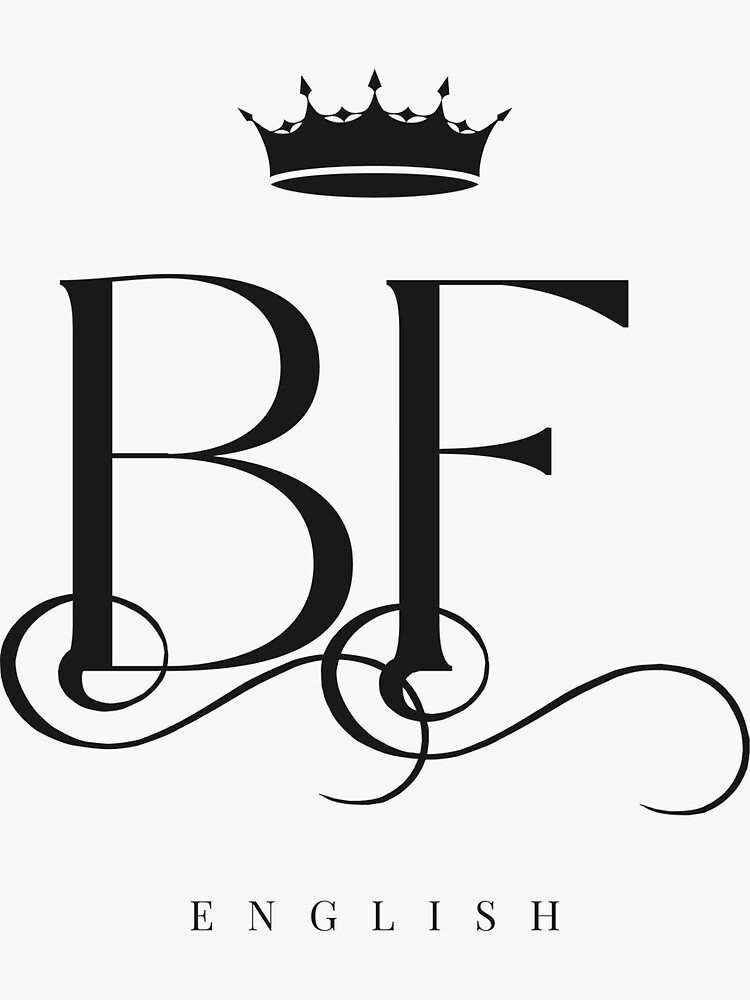 "English Bf" Sticker for Sale by CakmakShop | Redbubble