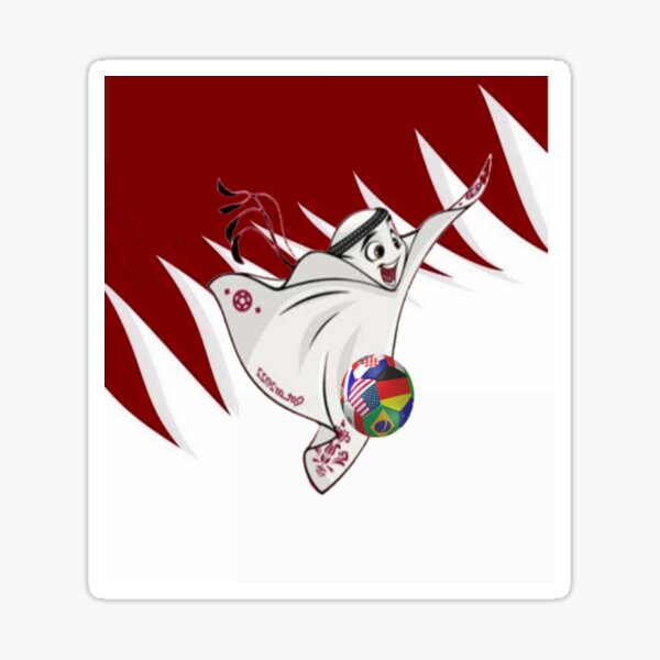 "Qatar 2022 Official" Sticker for Sale by Teixeira224 | Redbubble