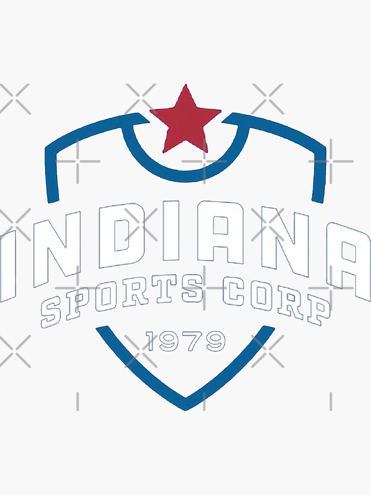 "INDIANA SPORTS CORP LOGO" Sticker for Sale by 1991vintage | Redbubble