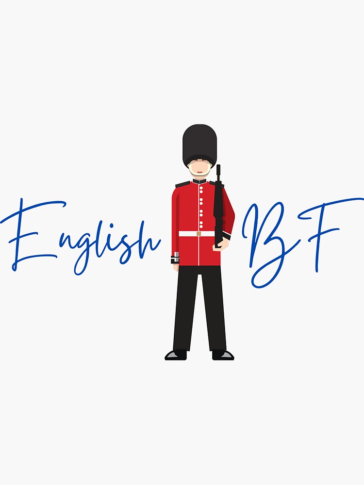 "English Bf" Sticker for Sale by CakmakShop | Redbubble