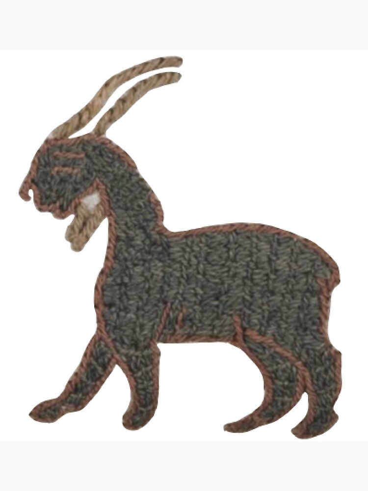 "Bayeux Tapestry Goat" Sticker for Sale by bayeuxboys | Redbubble