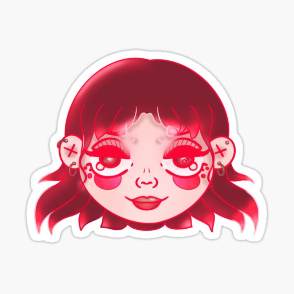 "Mars-Chan" Sticker for Sale by bambiecreates | Redbubble