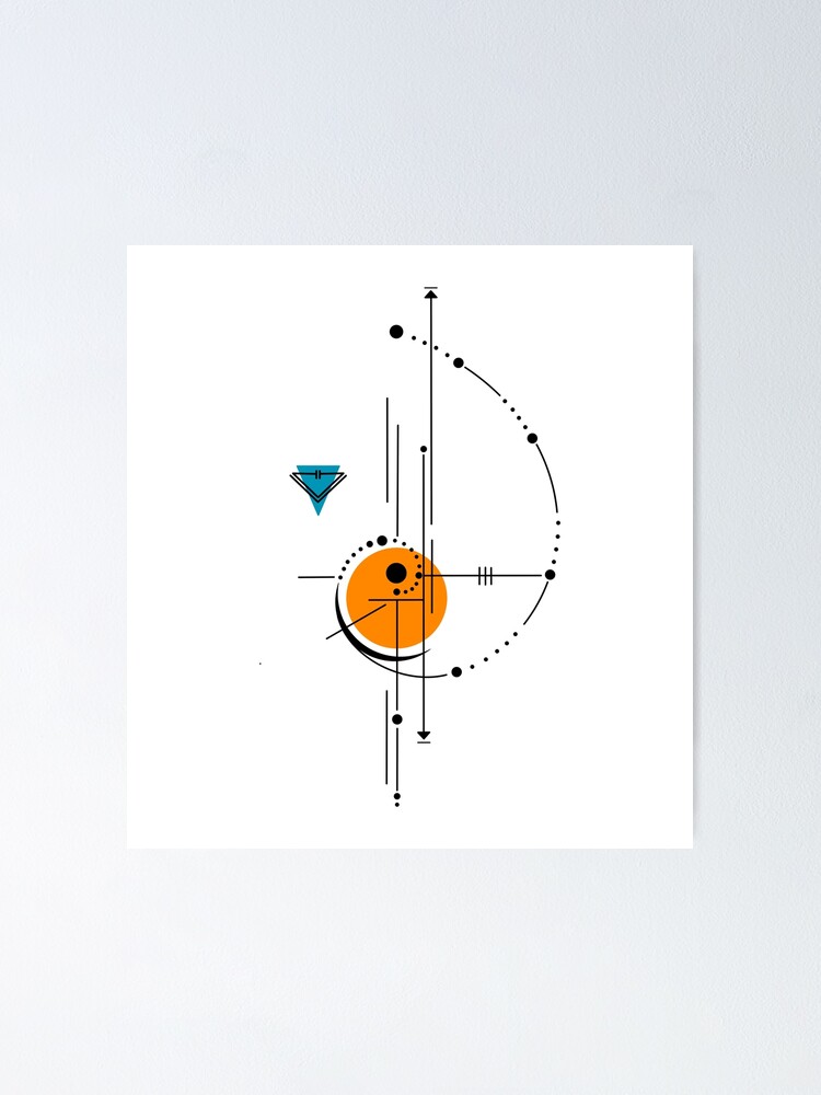 "Geometric Solar Golden Ratio" Poster for Sale by lkthayerart | Redbubble