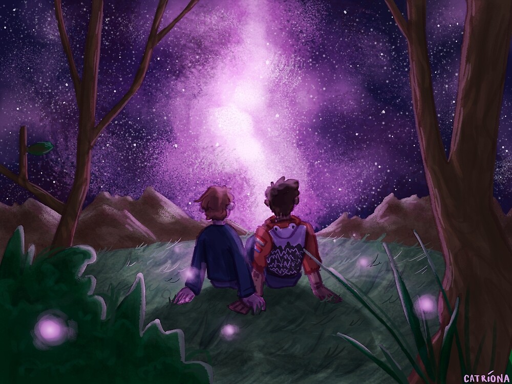"Be More Chill Night Sky" by suntails | Redbubble