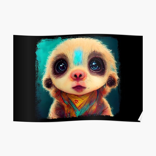 "Cute Sloth" Poster for Sale by fusion-aura | Redbubble