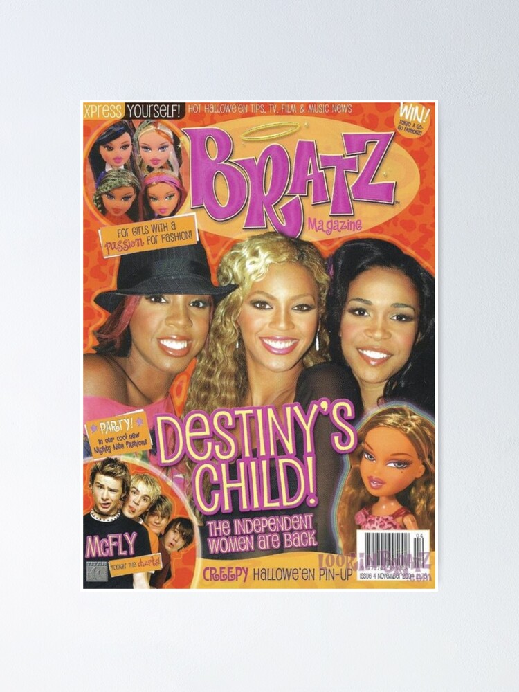 "2000s y2k magazine cover" Poster for Sale by brussouilisse | Redbubble