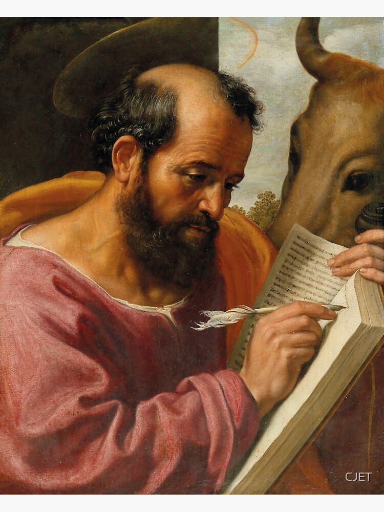 Sticker « Saint Luc l'évangéliste | Disciple de Jacob Jordaens | 1650 ...