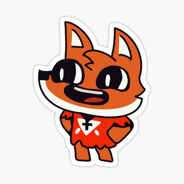 "Cult of the Lamb Fox Follower" Sticker for Sale by KoalaTee-Design ...