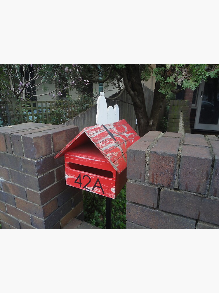 "Snoopy Letterbox, Lewisham, Australia 20220812" Sticker for Sale by ...