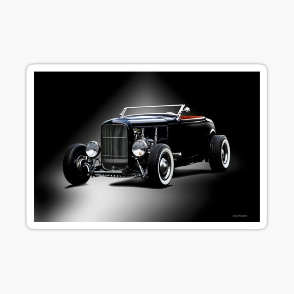 "1932 Ford Roadster V" Sticker for Sale by DaveKoontz | Redbubble