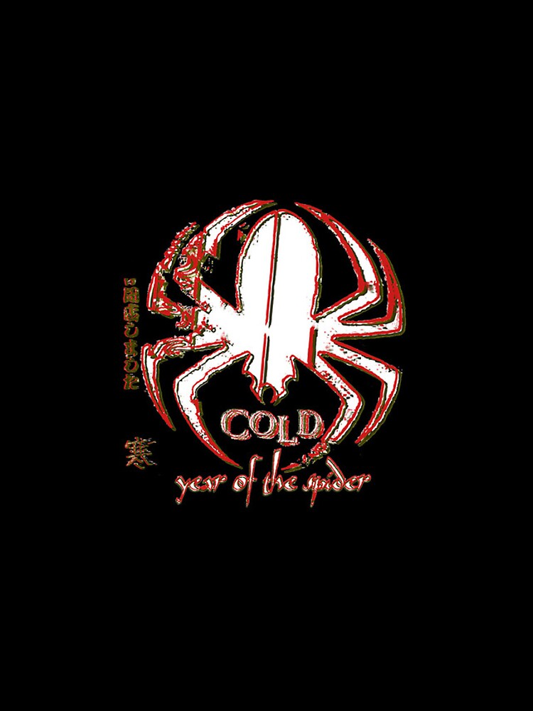 "Cold Band Year Of The Spider Distressed Artwork" iPhone Case for Sale ...