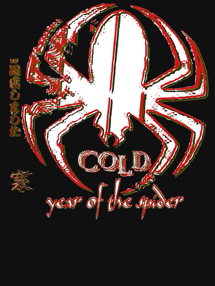 "Cold Band Year Of The Spider Distressed Artwork" T-shirt for Sale by ...