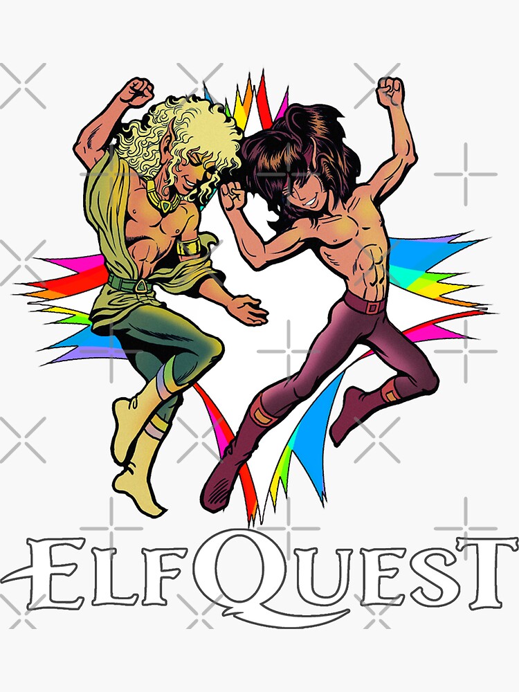 "ElfQuest: Mender and Dart " Sticker for Sale by elfquest | Redbubble