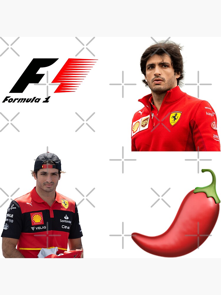 "Carlos Sainz 55 Ferrari Formula One F1 Grand Prix" Art Print for Sale ...