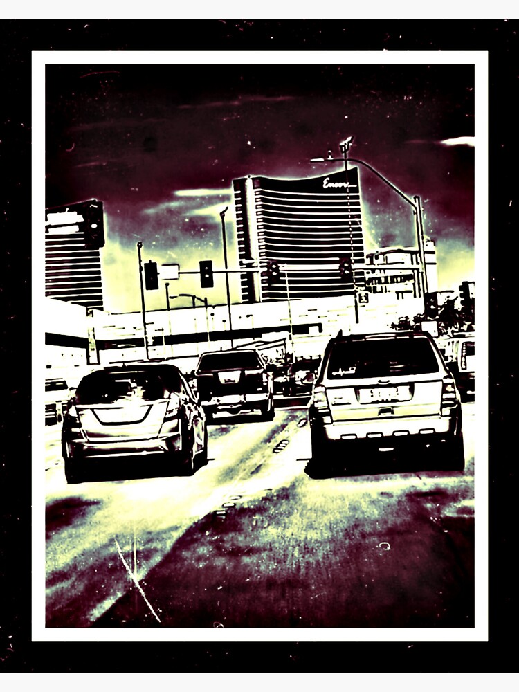 "Dark Encore" Sticker for Sale by Vegasposters | Redbubble