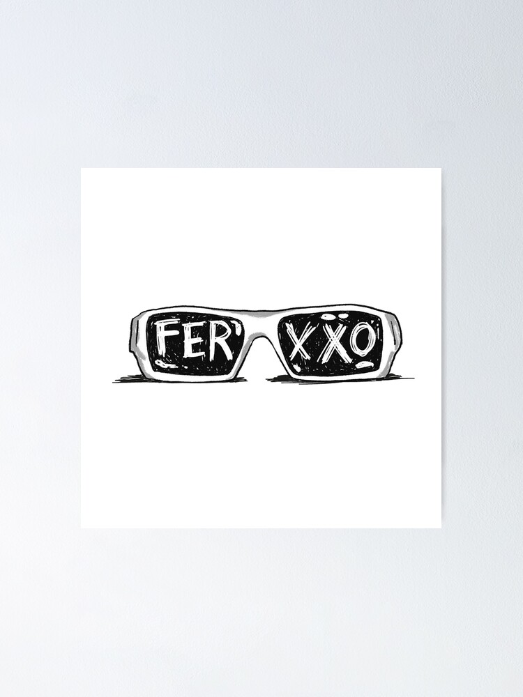 "Ferxxo glasses logo" Poster for Sale by pintiita | Redbubble