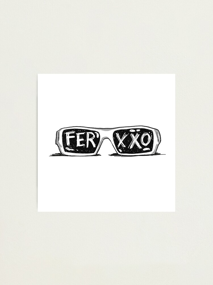 "Ferxxo glasses logo" Photographic Print by pintiita | Redbubble