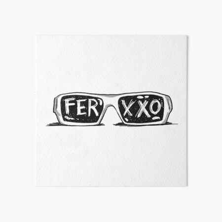 "Ferxxo glasses logo" Art Board Print for Sale by pintiita | Redbubble