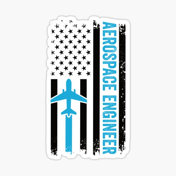 "Aerospace Engineer Distressed Vintage USA Flag Airplane: Funny ...
