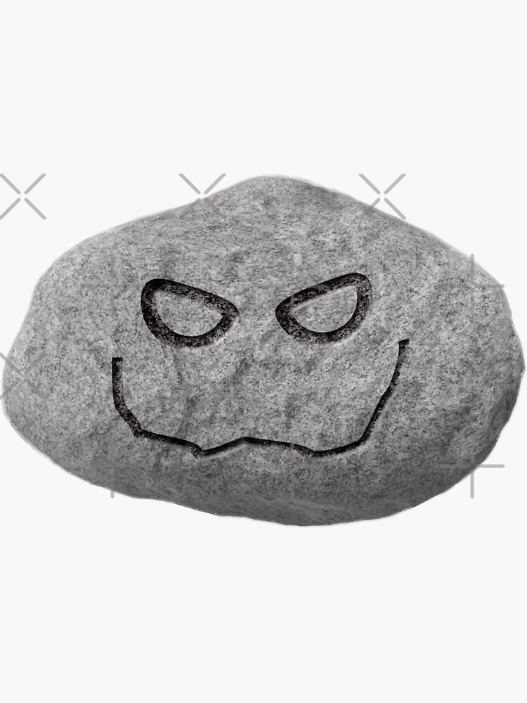 "Evil Rock" Sticker for Sale by Shop4Gamers | Redbubble
