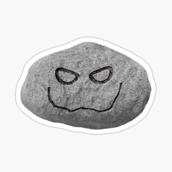 "Evil Rock" Sticker for Sale by Shop4Gamers | Redbubble