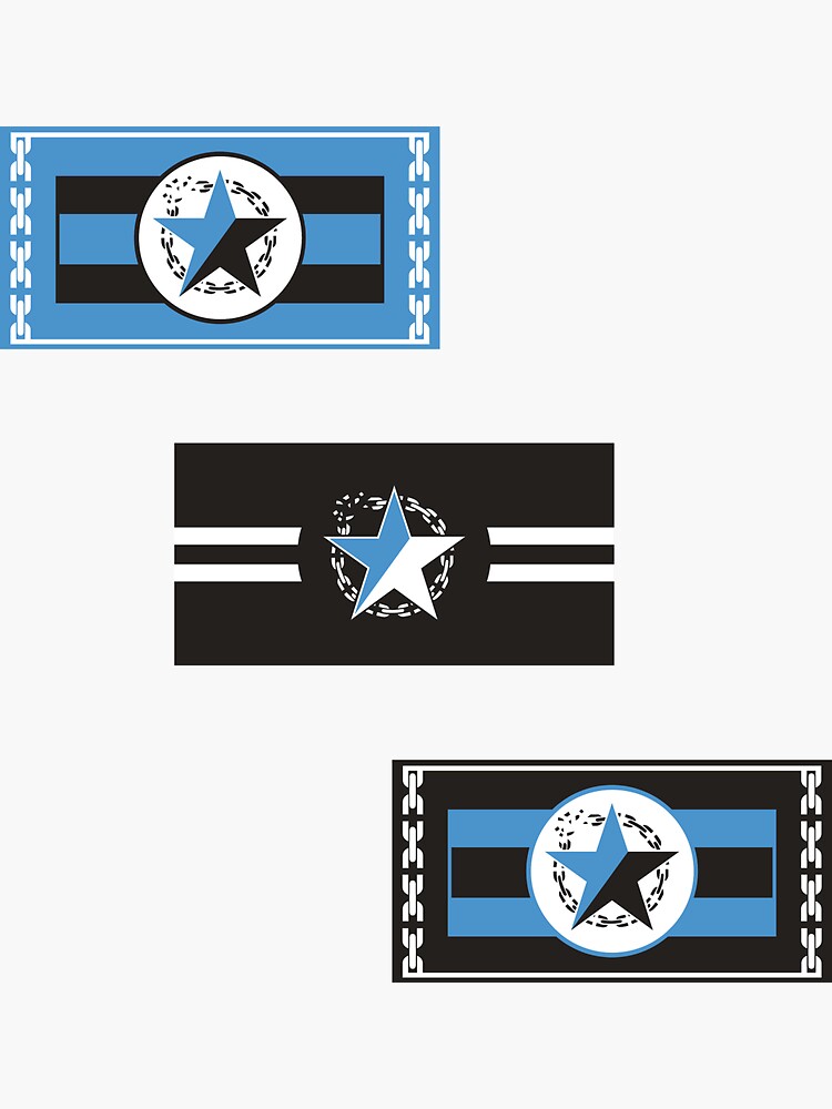 "Free States Flag Pack" Sticker for Sale by Hollerism | Redbubble