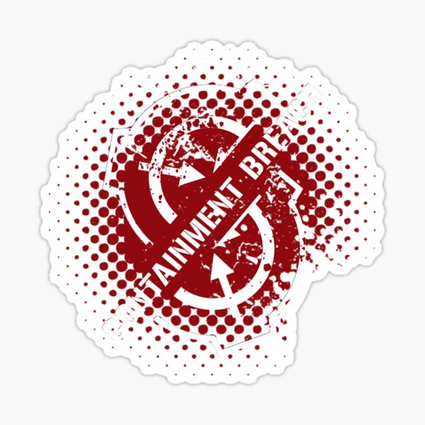 "SCP Foundation Containment Breach " Sticker for Sale by PaulineDaigle ...