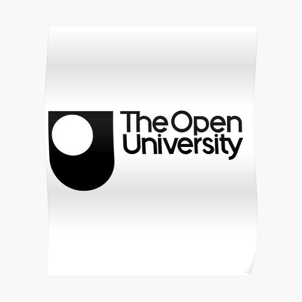 "The Open University" Poster for Sale by MerchBD | Redbubble