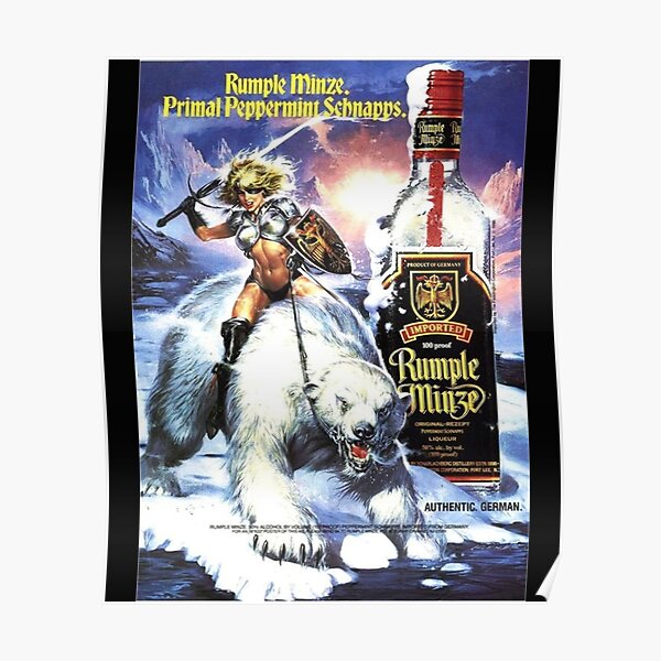 "Rumple Minze Primal " Poster for Sale by JanetJeffer | Redbubble