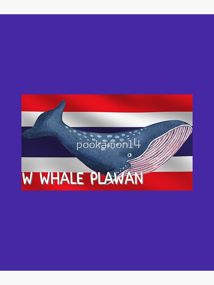 "W whale plawan, english alphabet to thai translation " Poster for Sale by pookamon14 | Redbubble