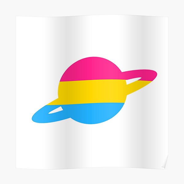 "Pansexual Pride Planet" Poster by apollojj | Redbubble