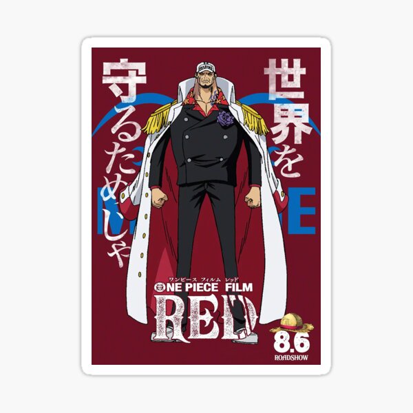 "akainu art" Sticker for Sale by mmalengjangan | Redbubble