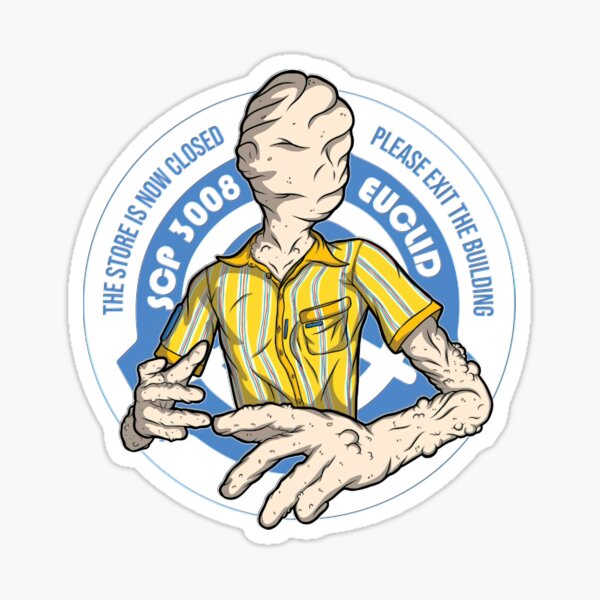 "SCP 3008 " Sticker for Sale by PaulineDaigle | Redbubble