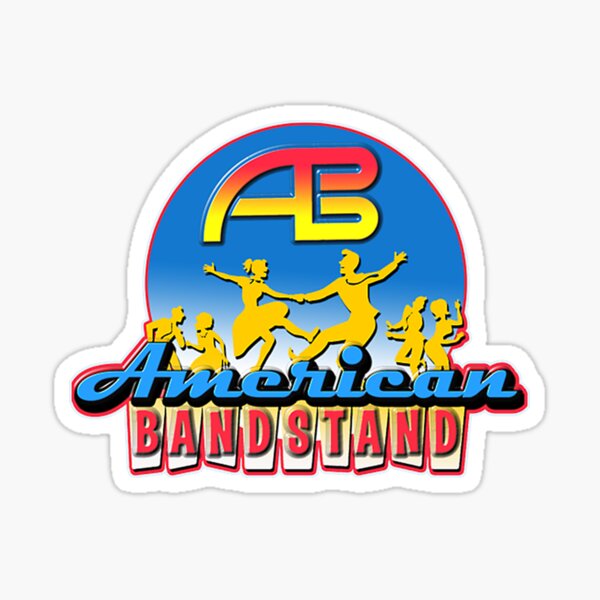 "american bandstand american bandstand" Sticker for Sale by laurahince ...