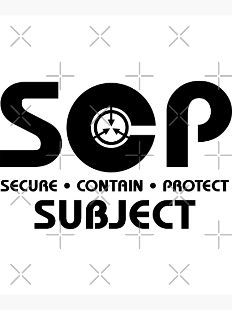 "SCP Foundation " Poster for Sale by PaulineDaigle | Redbubble