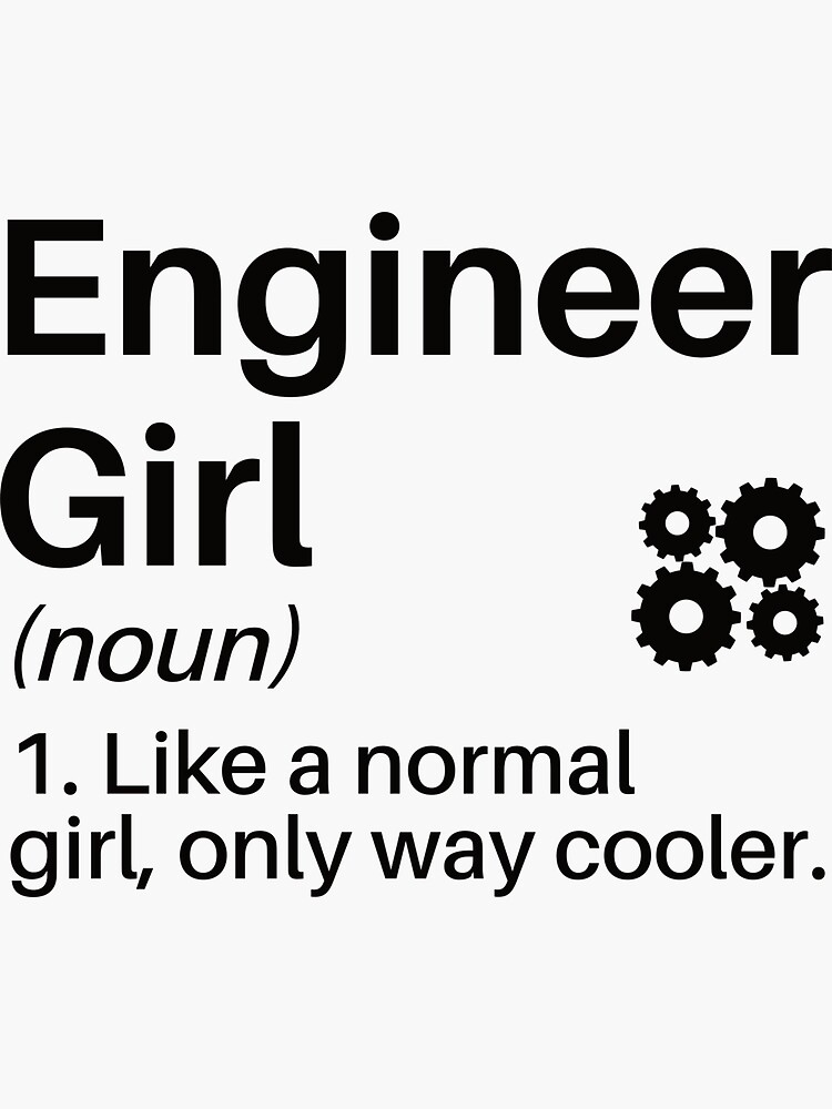 "Engineer Girl: Funny Aerospace Engineering Gift Engineer Student Women ...