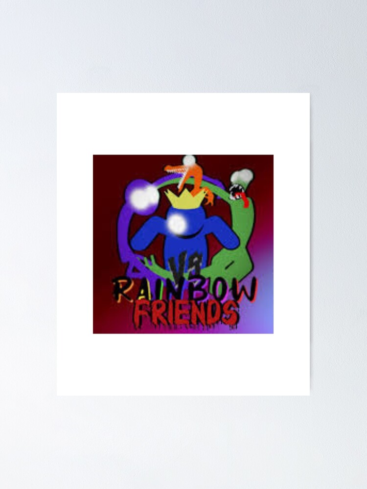 "rainbow friends game" Poster for Sale by lara-kli | Redbubble
