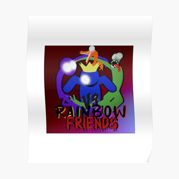 "rainbow friends game" Poster for Sale by lara-kli | Redbubble