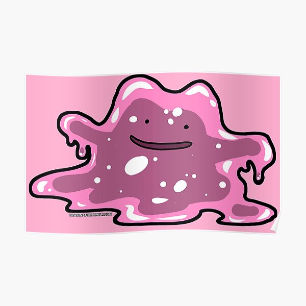 Ditto Pokemon Posters | Redbubble