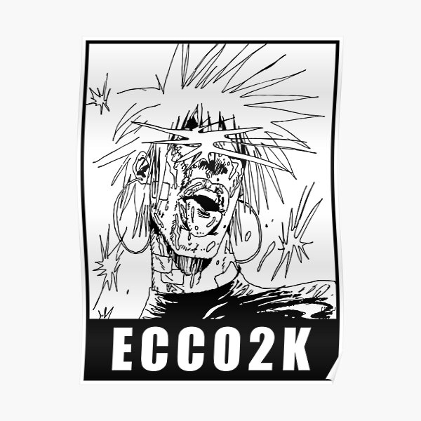 "ECCO2K" Poster for Sale by BeaulaWests | Redbubble