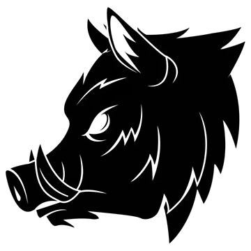 "Boar Head" Sticker for Sale by WholesaleTown | Redbubble