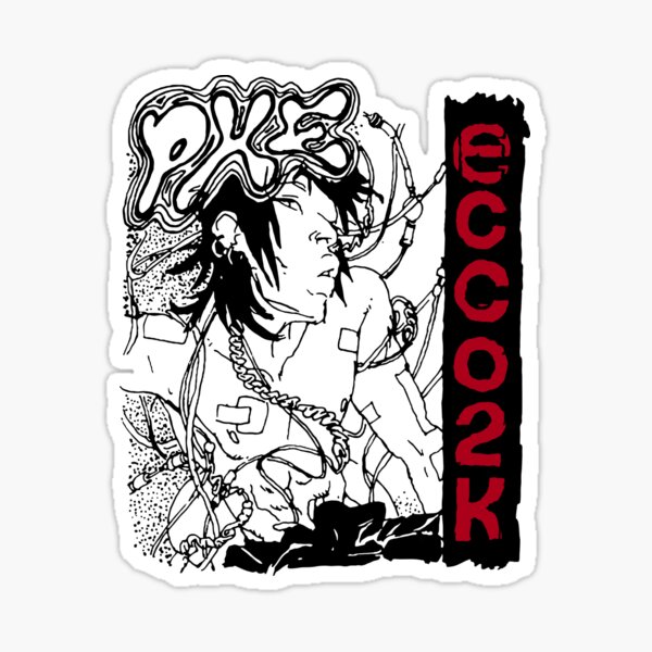"ECCO2K" Sticker for Sale by BeaulaWests | Redbubble