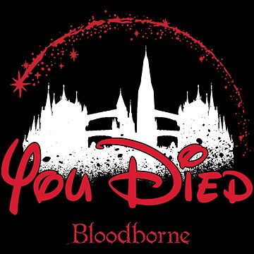 "You Died" Sticker for Sale by KelseyJocelyn | Redbubble