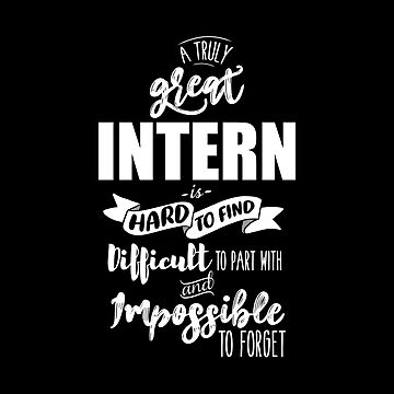 "Intern Going Away - Intern Thank you Gifts" Greeting Card for Sale by ...