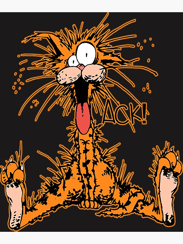 "Bill The Cat " Poster for Sale by CatalinaKeith | Redbubble