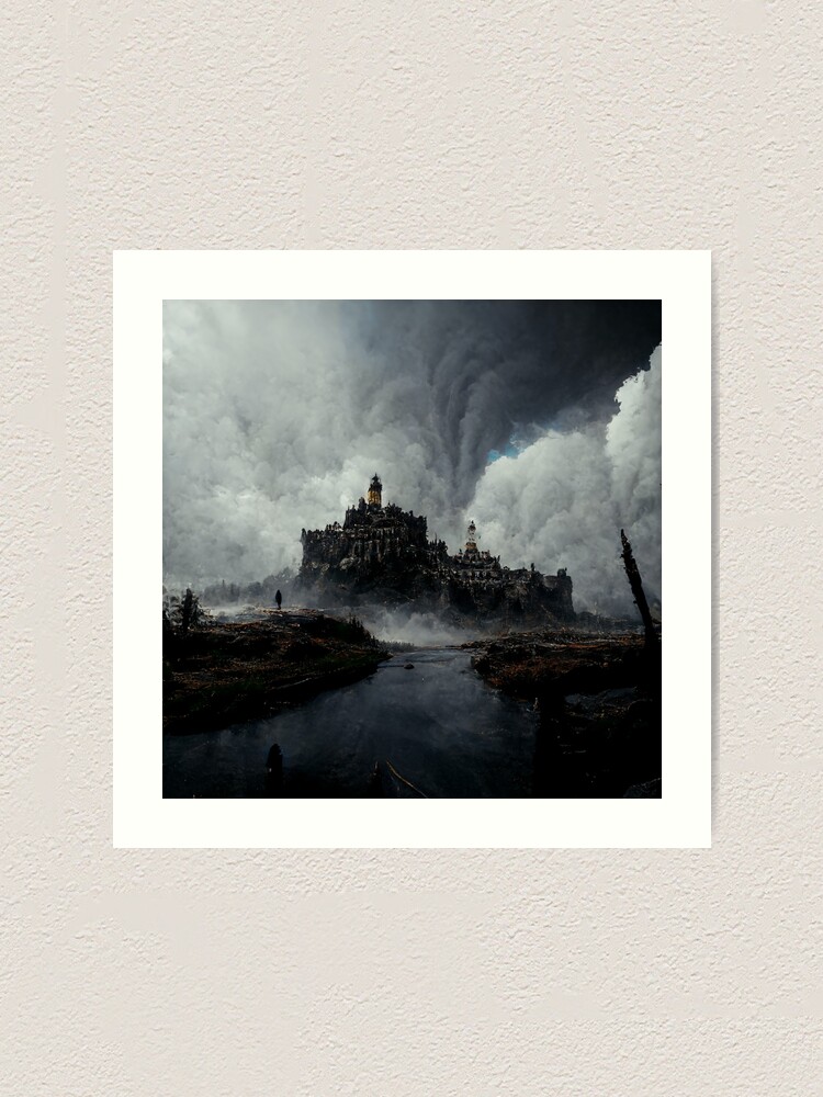 "Arcane Castle - Epic Castle Fantasy Art" Art Print for Sale by ...