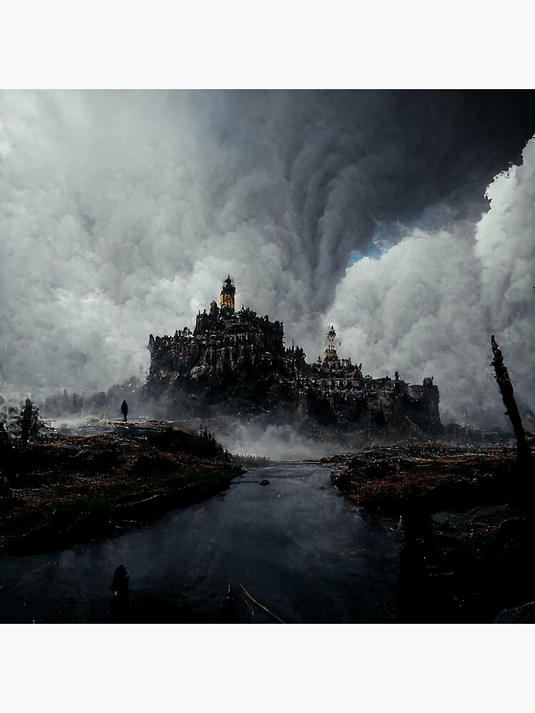 "Arcane Castle - Epic Castle Fantasy Art" Art Print for Sale by ...